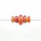Set of 5 Tropical Sunset Beads – Silver Creek Glass & Jewelry
